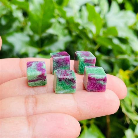 Ruby Zoisite Stone Etsy