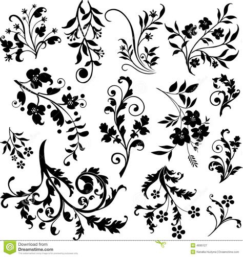 Abstract Design Elements Stock Vector Illustration Of Ornamental 4695127
