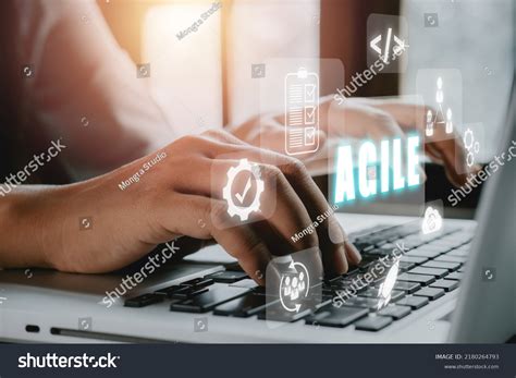 Agile Development Methodology Concept Business Person Stock Photo Shutterstock