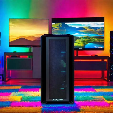 Kingsman Gaming Matx Itx Pc Case Argb Fan Gaming Chassis With Audio Usb And Usb Ports