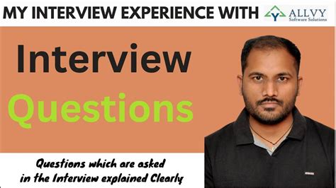 Interview Questions Experience Ccbpnxtwave Ccbpinterviewpreparation Youtube