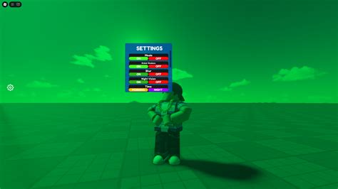 Cartoon Style Settings Gui Fully Animated Roblox System Released