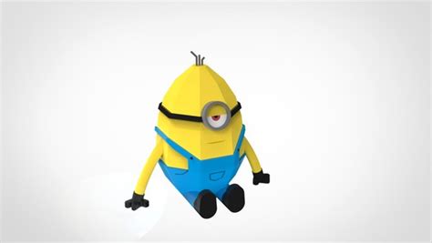 Modelo 3d Minion And Mike Boxes Assemblies Turbosquid 2061115