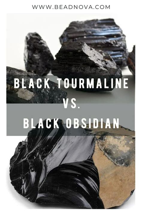 Black Tourmaline Vs Black Obsidian Whats The Difference Beadnova