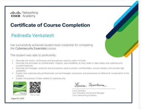 Pediredla Venkatesh On Linkedin Packettracer Cisconetworkingacademy Cisco Skillbadge