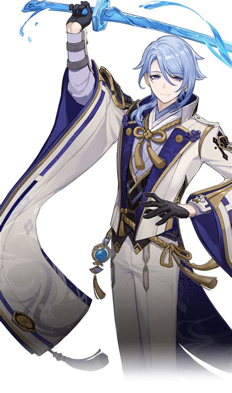 Free DeviantArt PNG Genshin Impact Character Render By DEG