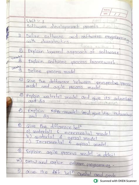 Sen Imp Questions Unit 1 To 4 Pdf