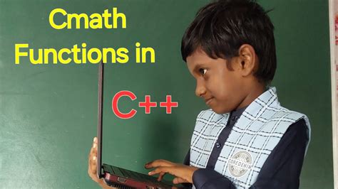 Cmath Functions In C Youtube