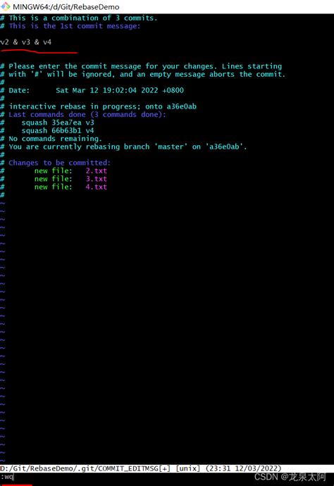 git 之 rebase（变基） git rebase i head csdn博客