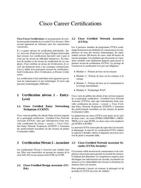 cisco career certifications pdf