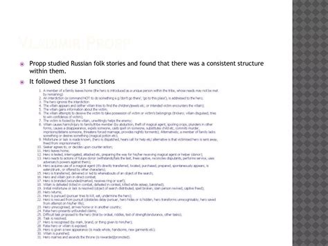 Narrative Structure Pptx Movies Entertainment