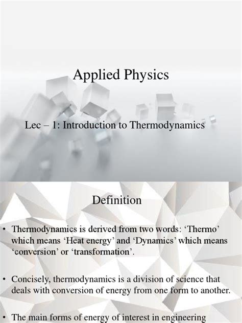 Intro To Thermodynamics Pdf Temperature Gases