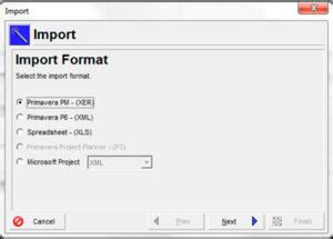DIFFERENCES BETWEEN IMPORTING P6 XER AND XML FILES DRMcNatty Associates