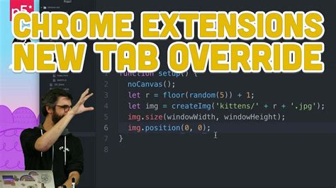 117 Chrome Extensions New Tab Override Programming With Text Youtube