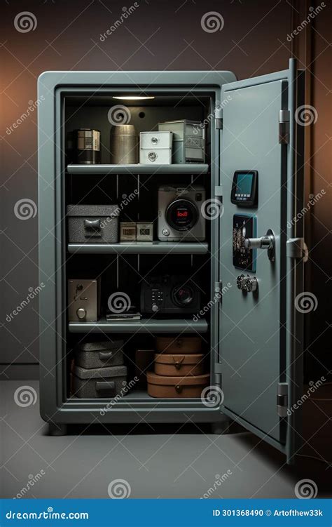 Secure Storage On Service Cloud Concept Image Royalty Free Stock
