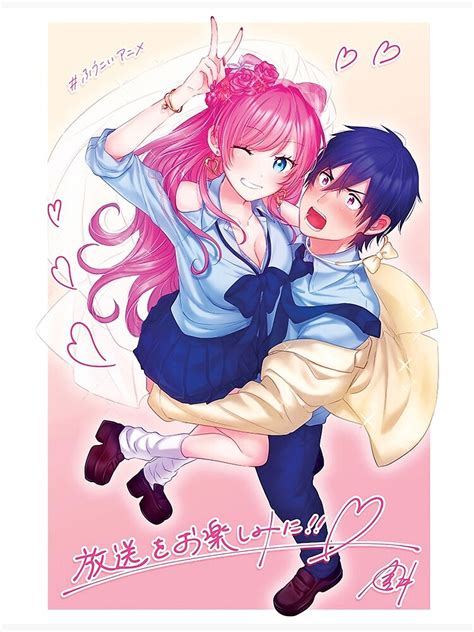 Akari Watanabe Fuufu Ijou Koibito Miman Shiori Sakurazaka Art Print For Sale By Aghla Redbubble