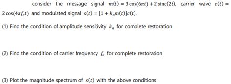 Solved Communication System 1 I Know This But I Don T Chegg Com