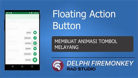Floating Action Button Delphi Android Firemonkey Youtube