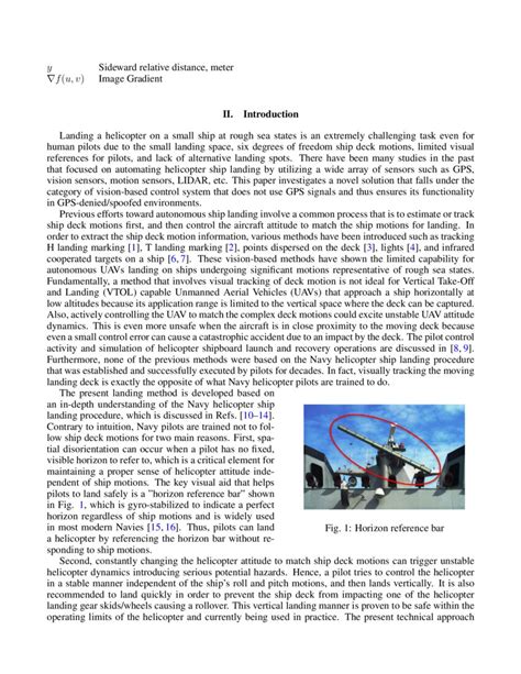 Intelligent Vision Based Autonomous Ship Landing Of Vtol Uavs Deepai