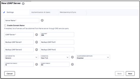 Authentication And Directory Servers