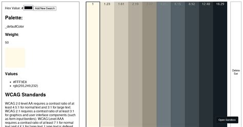 React Color Contrast Codesandbox