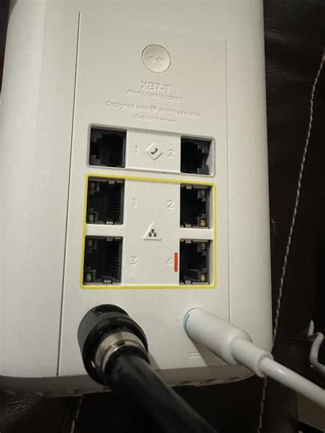 Orange Line On 4th Ethernet Port Meaning R Comcast Xfinity