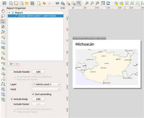 Creating A Report Qgis Documentation Documentation