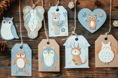 Colorful Tags Hanging On A String Perfect For Organizing Or Labeling Items Stock Image Image