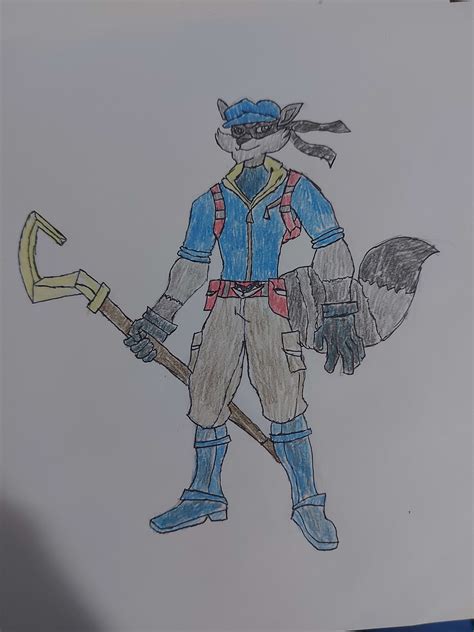 My Fanart And Fan Design Of Sly Cooper Rslycooper