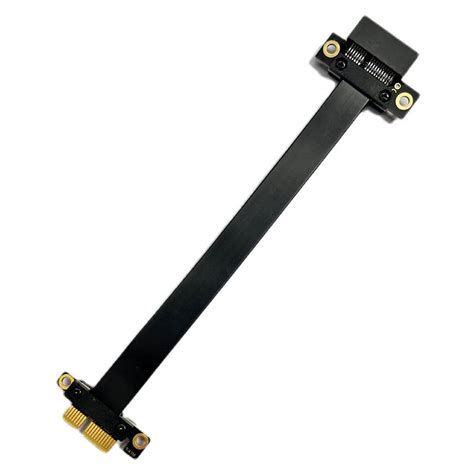 3 0 Pcie X1 Adapter Cable 180° Graphics Card Extension Cable Pci Express Shielded Extender For