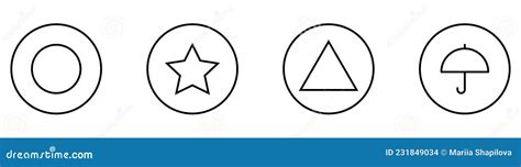 Symbol Design Of Squid Game Stock Vector Illustration Of Biscuit Line