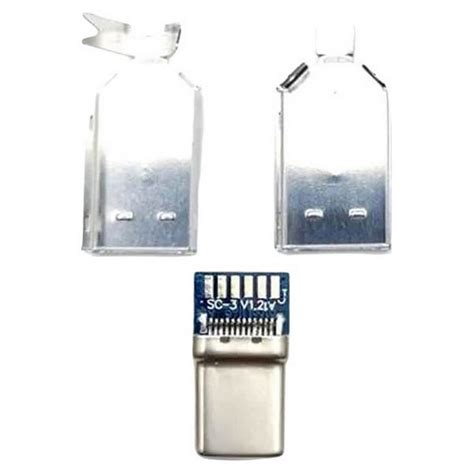 Разъем Usb Type C 3 0 сборный под пайку 8 Pin Pd 1шт купить по цене 79 грн в Киеве и Украине