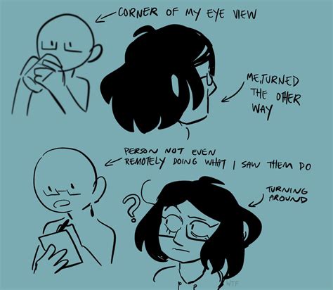 [visual made by me] does this happen to anyone else here and does this count as a hallucination