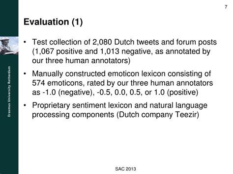 PPT Exploiting Emoticons In Sentiment Analysis PowerPoint Presentation ID
