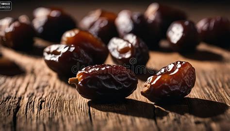 Dates On Wooden Table Stock Illustration Illustration Of Texture 348588138