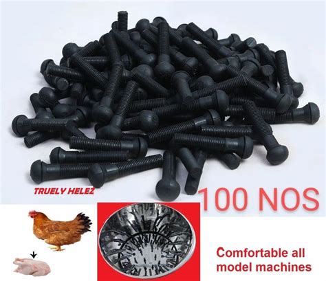 Chicken Machine Rubber At ₹ 900 Poultry Feather Plucking Fingers In