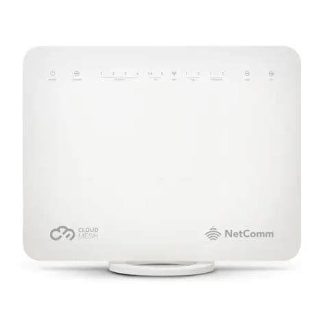 netcomm nf18mesh wifi 6 cloudmesh dual band mu mimo adsl2 vdsl2