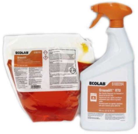 Kay Translucent Greaselift Spray Bottle With Label 12 Per Case