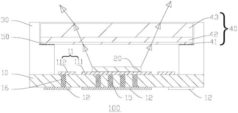 一种发光元件的封装结构的制作方法