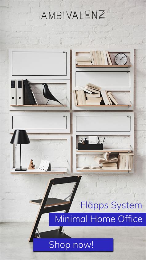 Minimalistisches Home Office Mit Fläpps