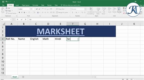 Adding Titles And Headers In Excel Spreadsheets