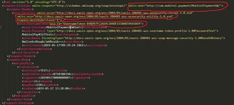 rampart ws security header mismatch in request stack overflow