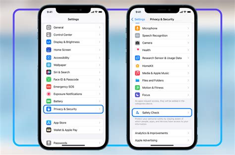 Iphone Safety Check Stop Unwanted App Tracking