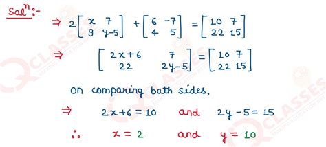 Class ICSE Maths Board Questions Chapter Matrices