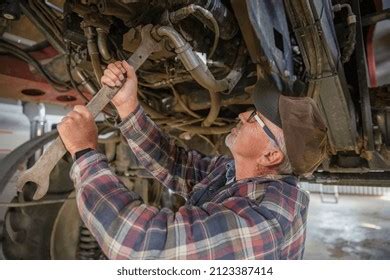 Fixing Tractor Stock Photos Images Shutterstock