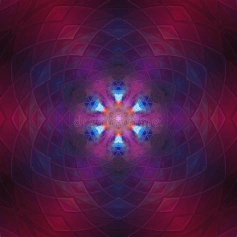 Electric Abstract Background Shapes And Blurs Stock Illustration