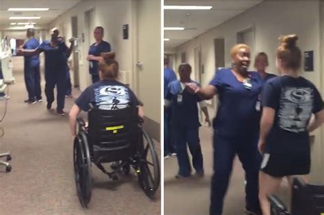 Paralyzed Girl Surprises Nurse By Walking Video