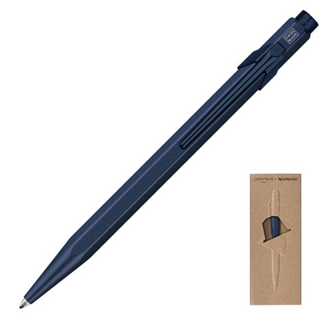 Ekologiczny Długopis 849 Nespresso Caran Dache Ciemnoniebieski