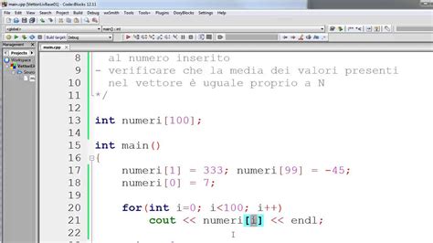 Esercizi C Ita 08 Vettori Difficoltà Base 01 Prima Parte Trabocchetti Delle Definizioni