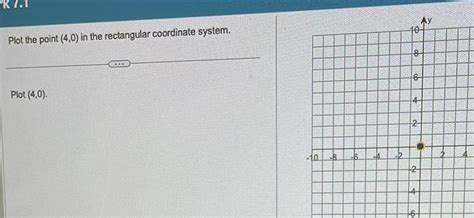 Answered Rk Plot The Point 4 0 In The Rectangular Coordinate System Kunduz